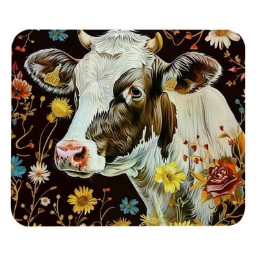Square Mouse Pad Tropical Leaves Flowers Birds, Washable Mousepad Non ...