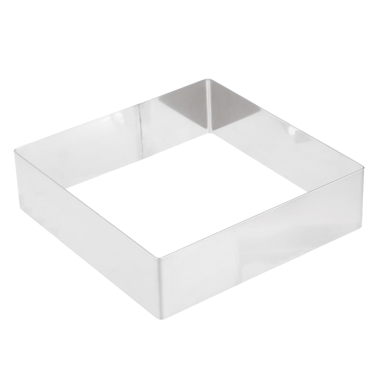 Square Mousse Mold Stainless Steel Cake Ring Mousse Cutter Cake Mold Dessert Ring Pastry Mould ...