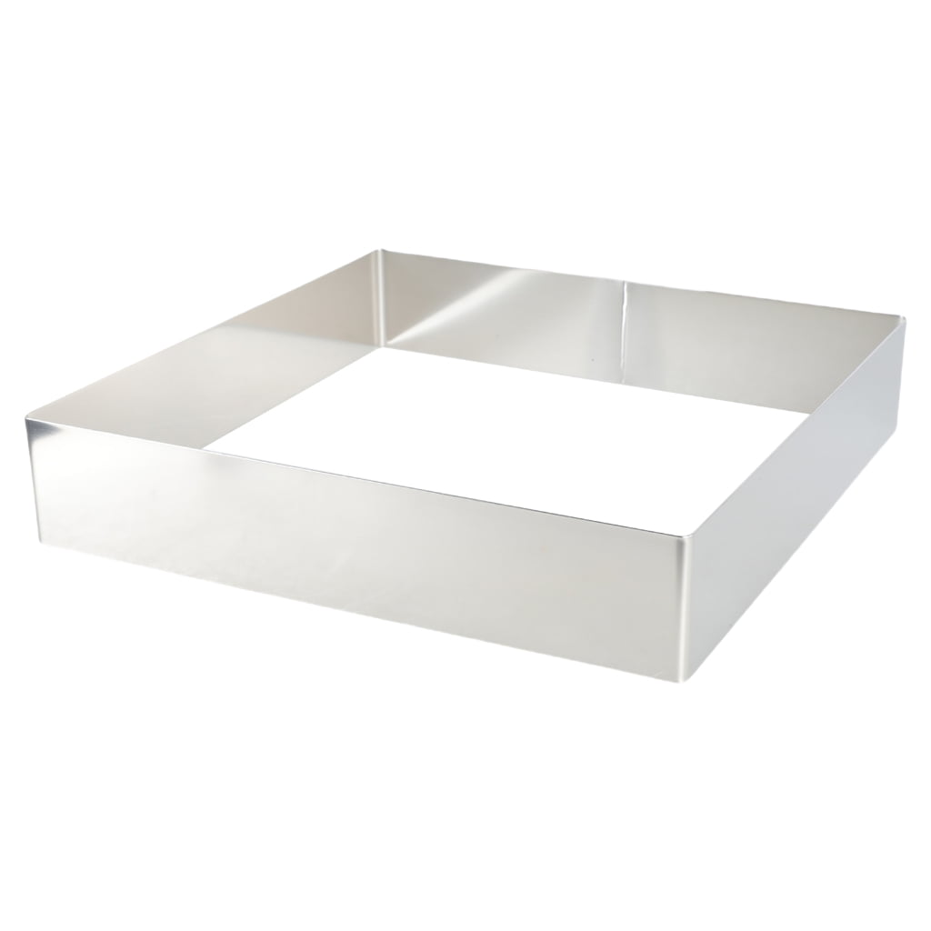 Square Mousse Mold Stainless Steels Cake Rings Cake Molds Rings for ...