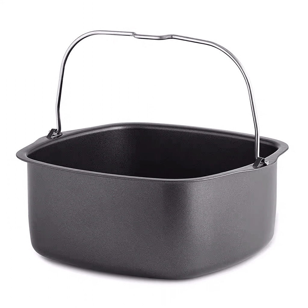 Square Non Stick Cake Mold Baking Tray Pan Roasting Basket Bakeware Air ...