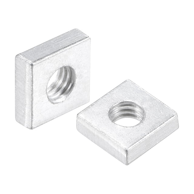 Square Nuts, M6x12mmx4mm Zinc-Plated Metric Coarse Thread Assortment ...