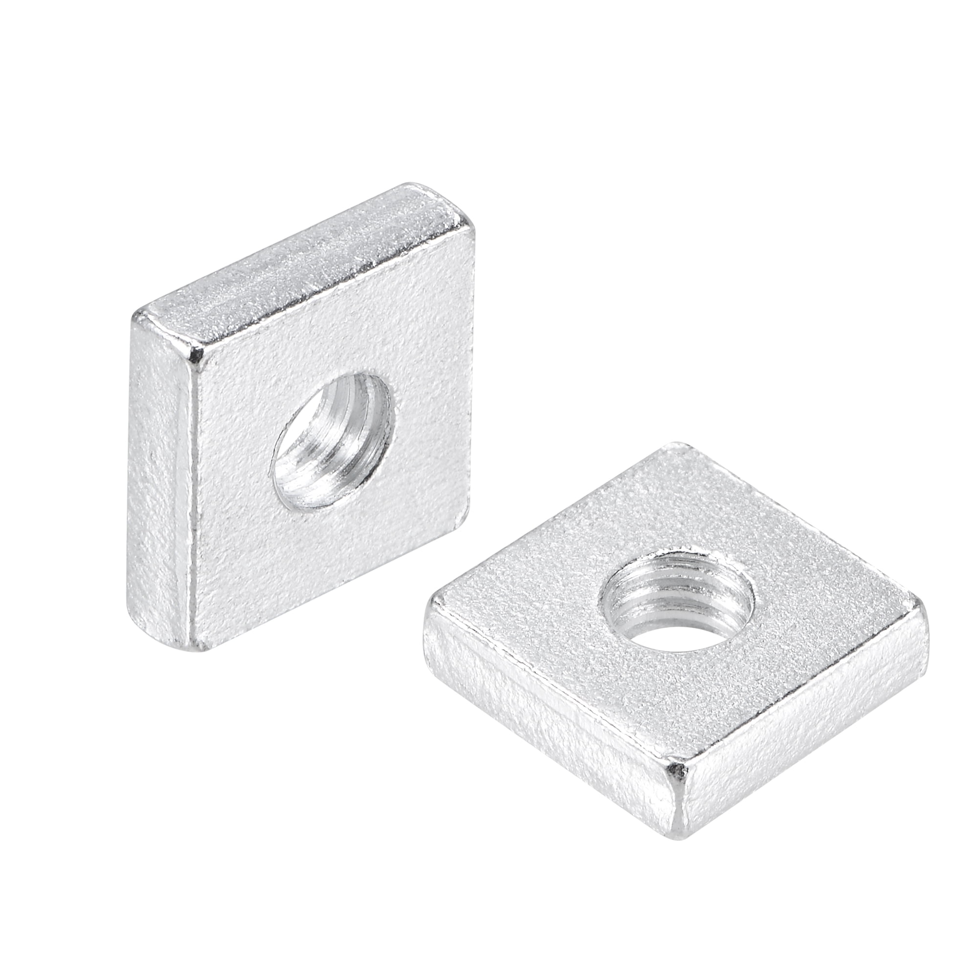 Square Nuts, M6x14mmx4mm Zinc-Plated Metric Coarse Thread Assortment ...