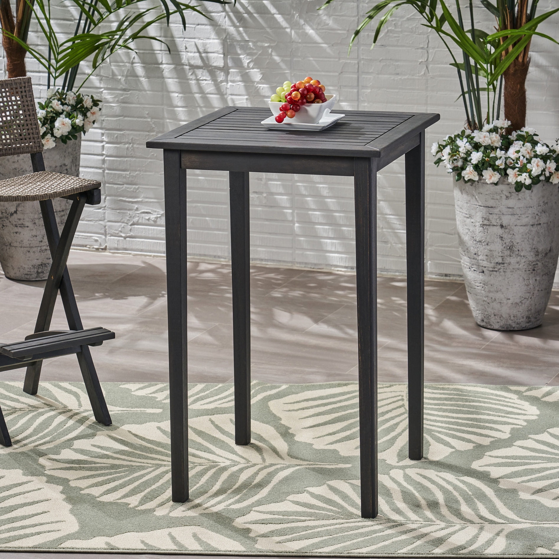 Square Outdoor Bar Table | Exquisite Style for Outdoor Spaces | Durable ...