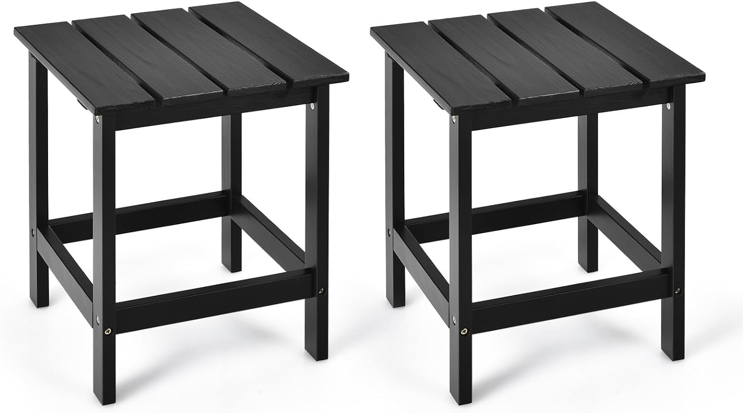 Square Outdoor Side Table, Adirondack Table, Outdoor Indoor Chairside ...