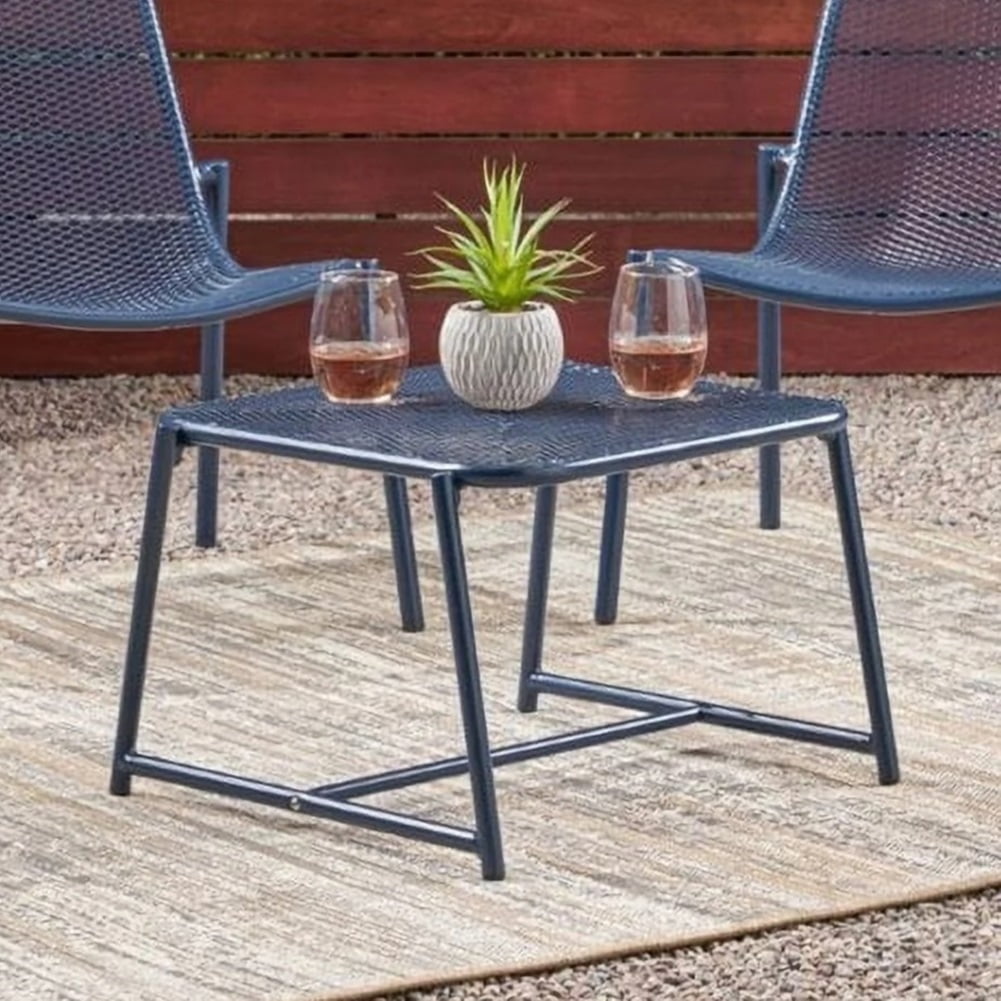 Square Outdoor Side Table, End Tables For Backyard, Outdoor Sturdy ...