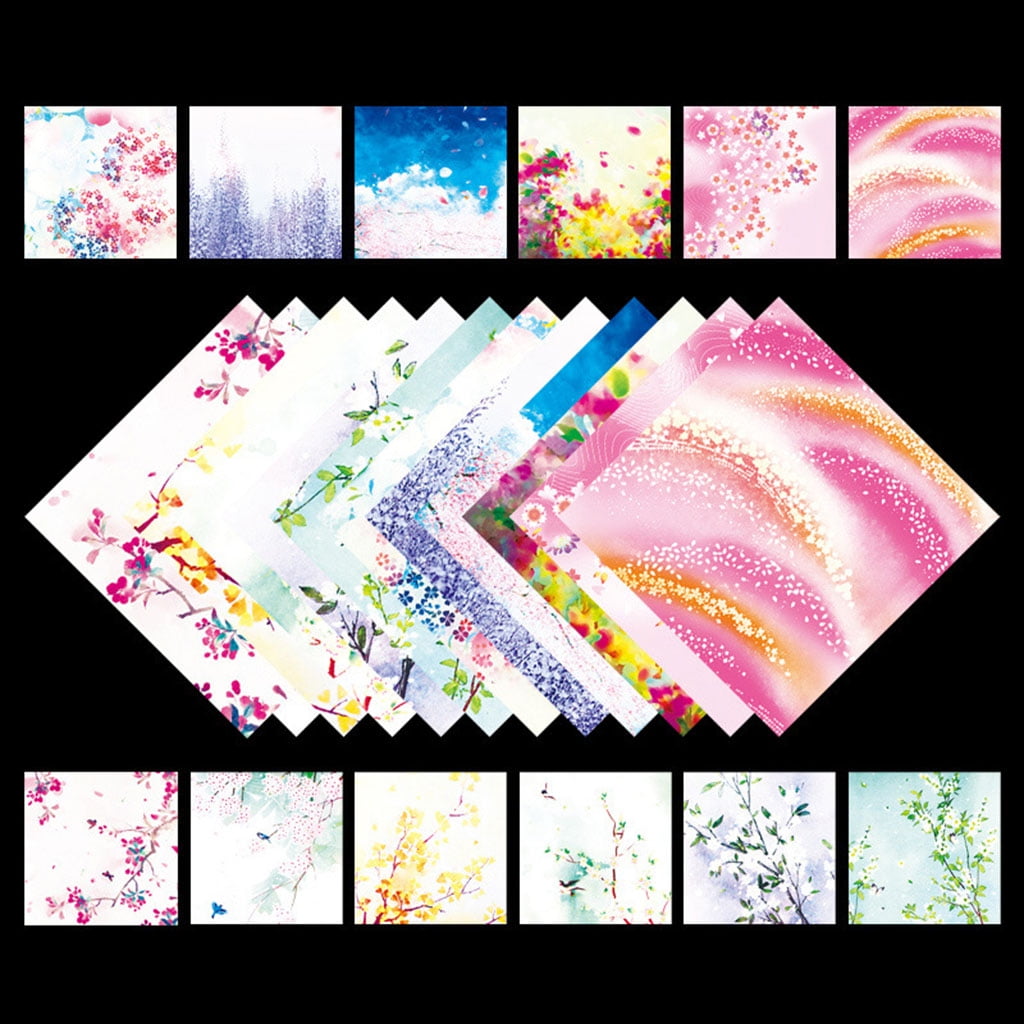 Square Paper Arts Folding Craft, Decoration Paper, Square Folding Paper ...