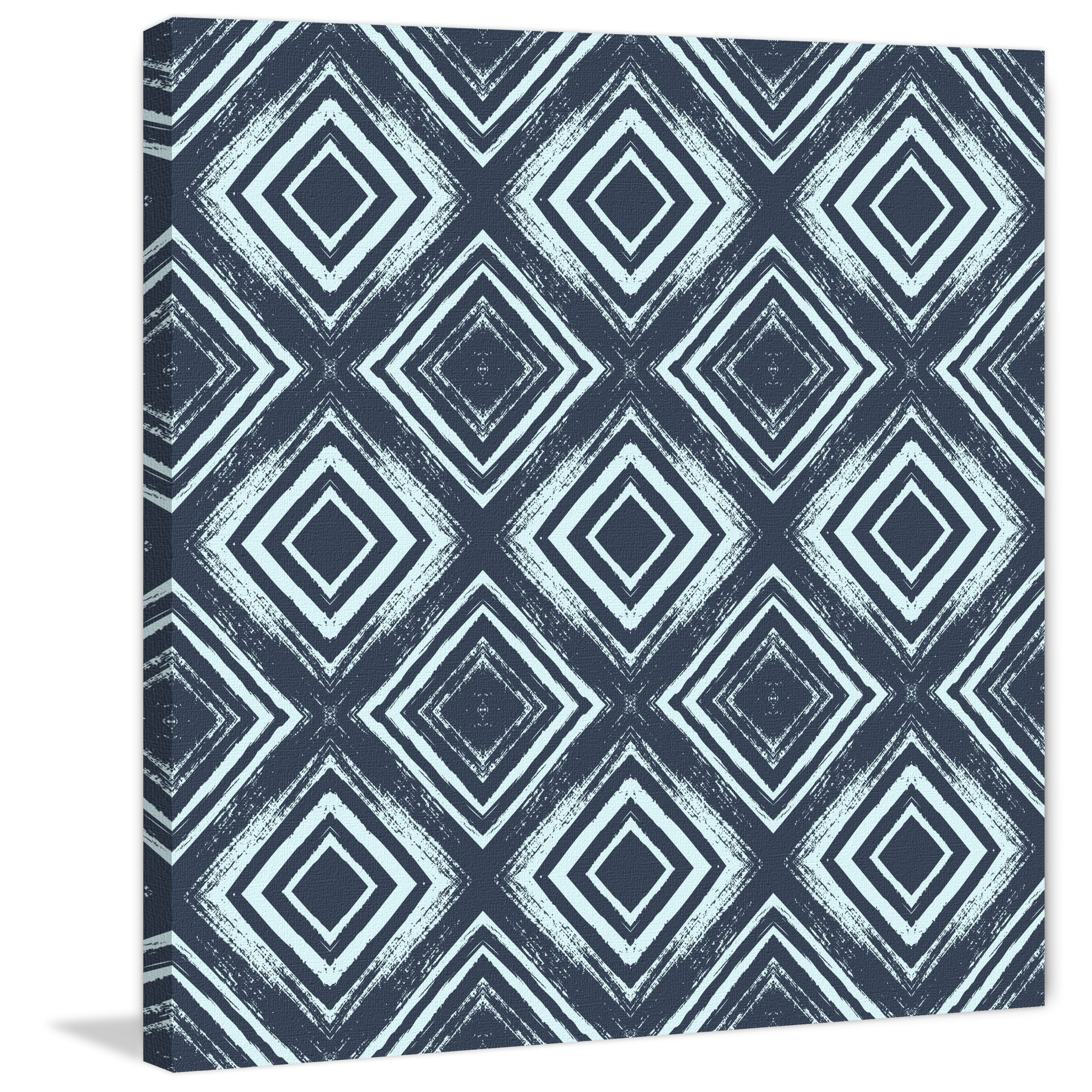 Marmont Hill Art Collective - Square Pattern Canvas Art Print - Walmart.com