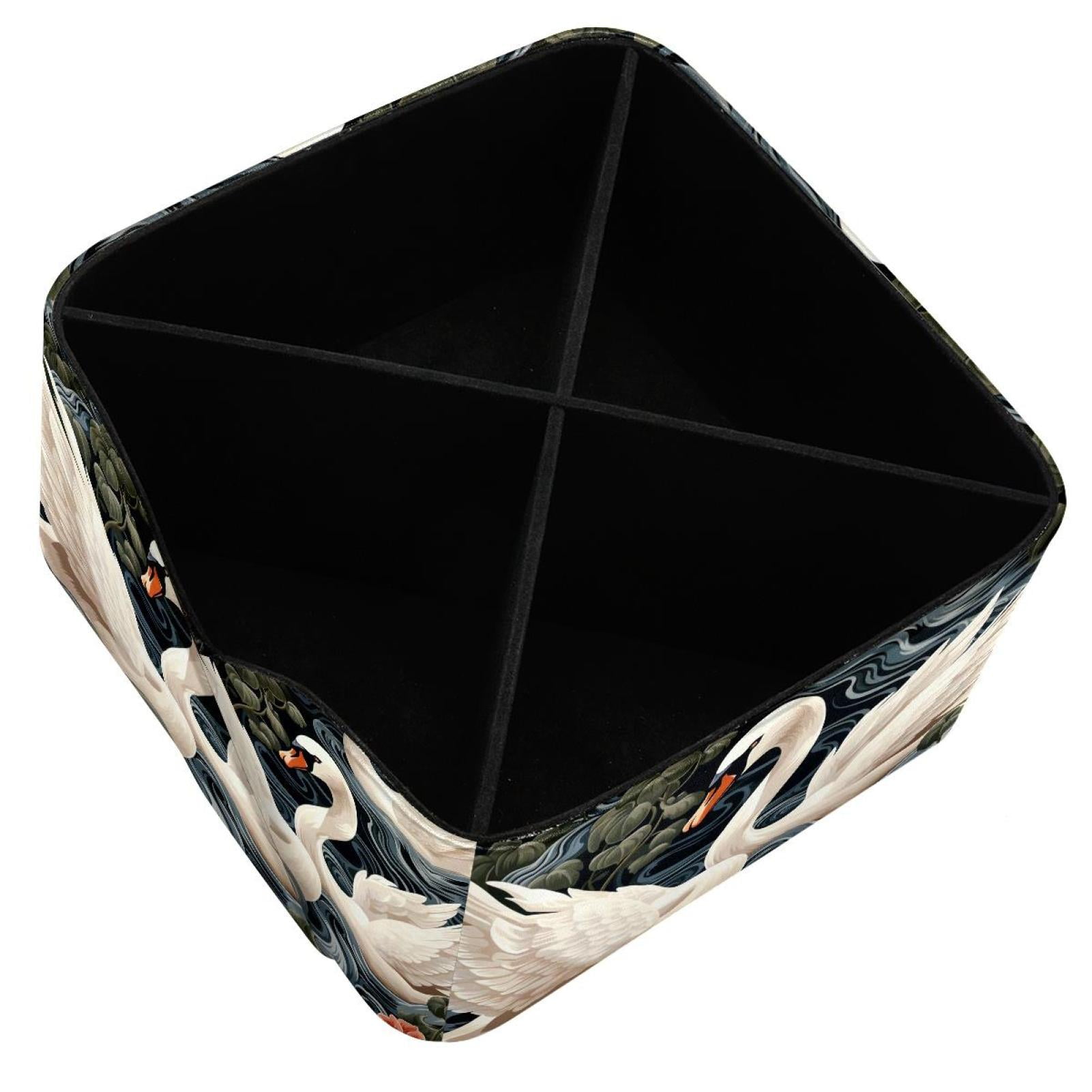 Square Pen Organizer with 4 Compartments, Removable Dividers, Pencil ...