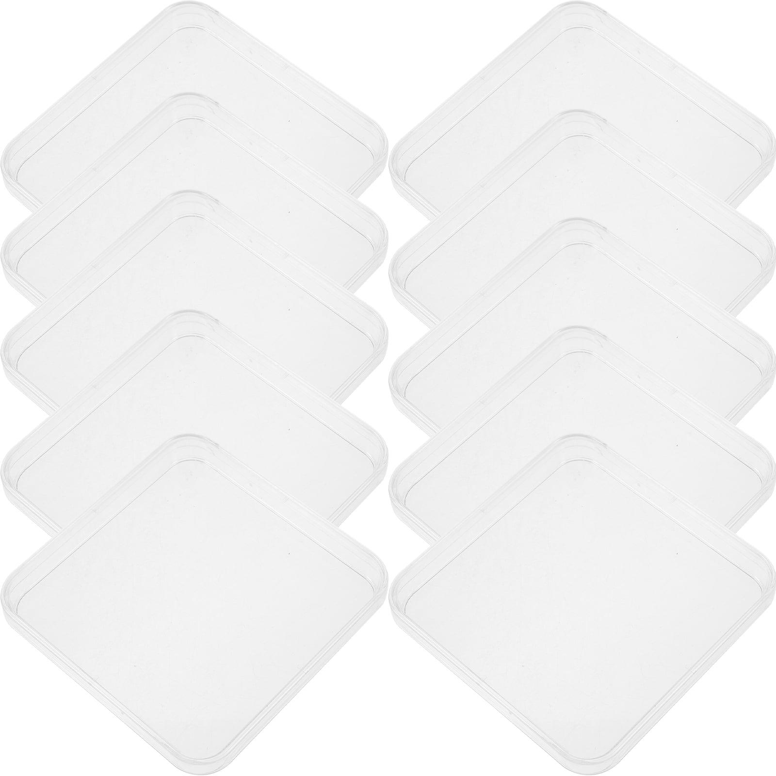 Square Petri Dish Clear Lab Equipment Educational Supplies with Lid ...