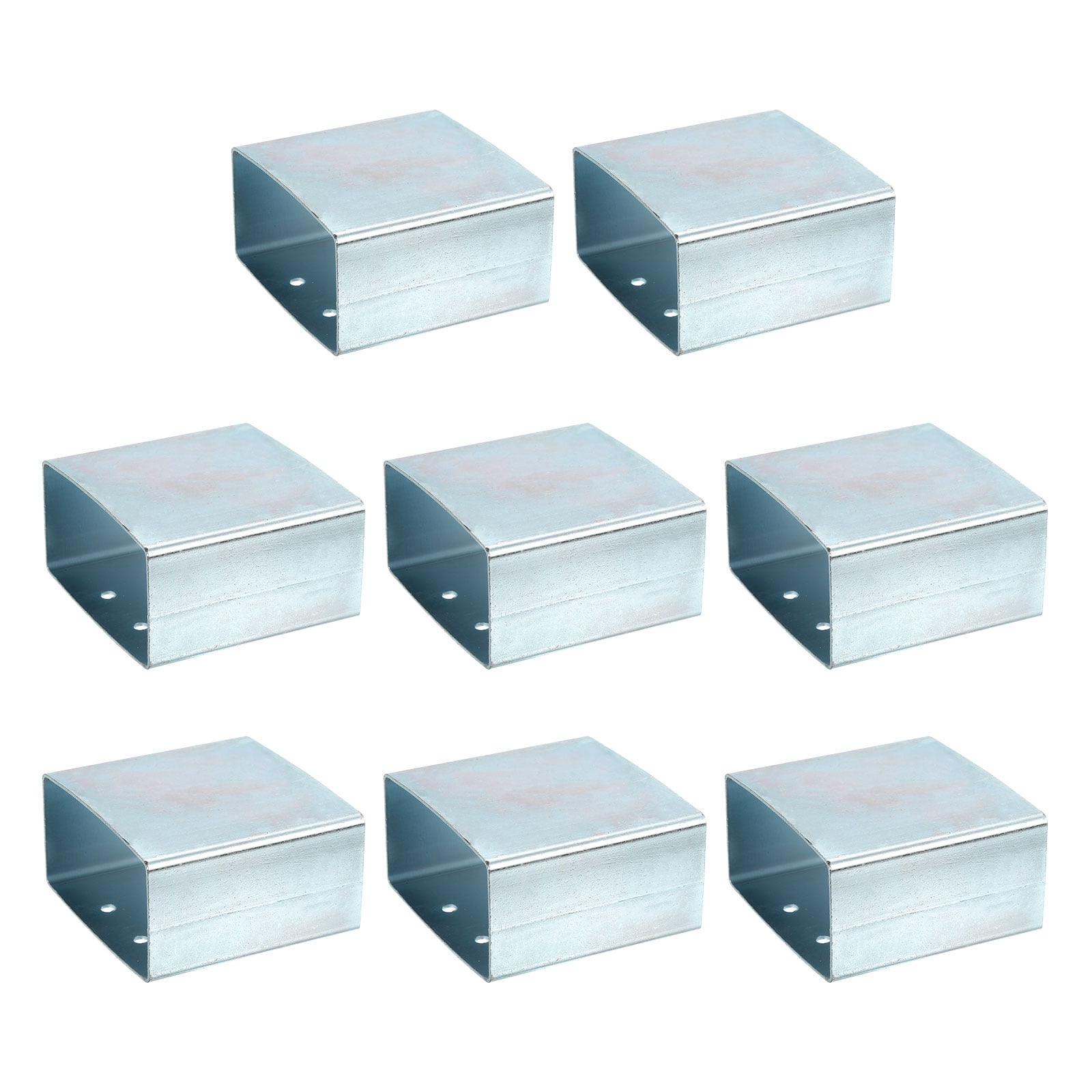 Square Pipe Fitting, Woodworking DIY Post Base Kit for 2" x 4" Lumber ...