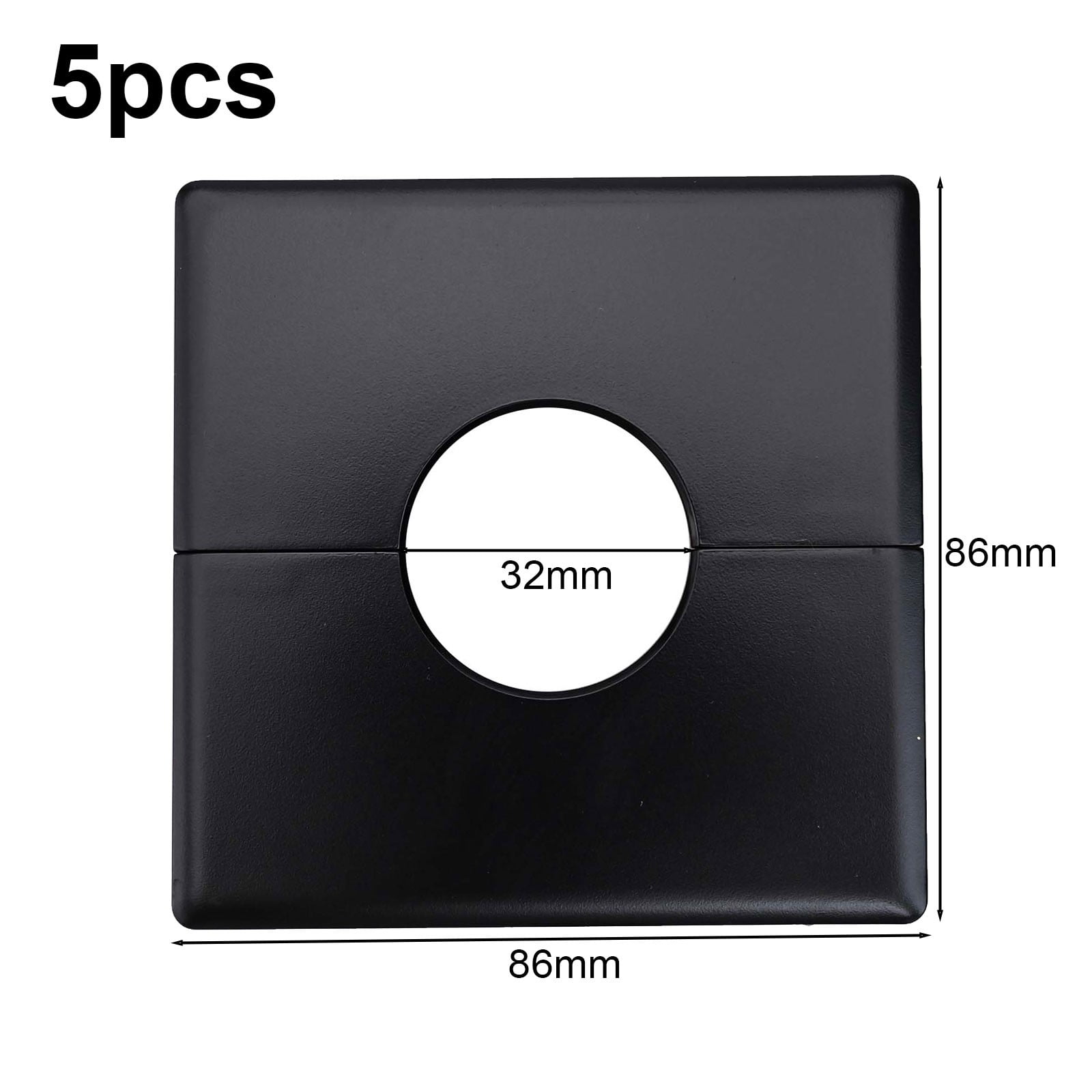 Square Pipe Wall Covers Decorative Trim Shower Pipe Cover Tube ...