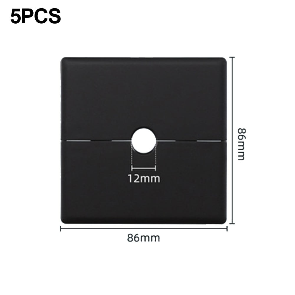 Square Pipe Wall Covers Decorative Trim Shower Pipe Cover Tube ...