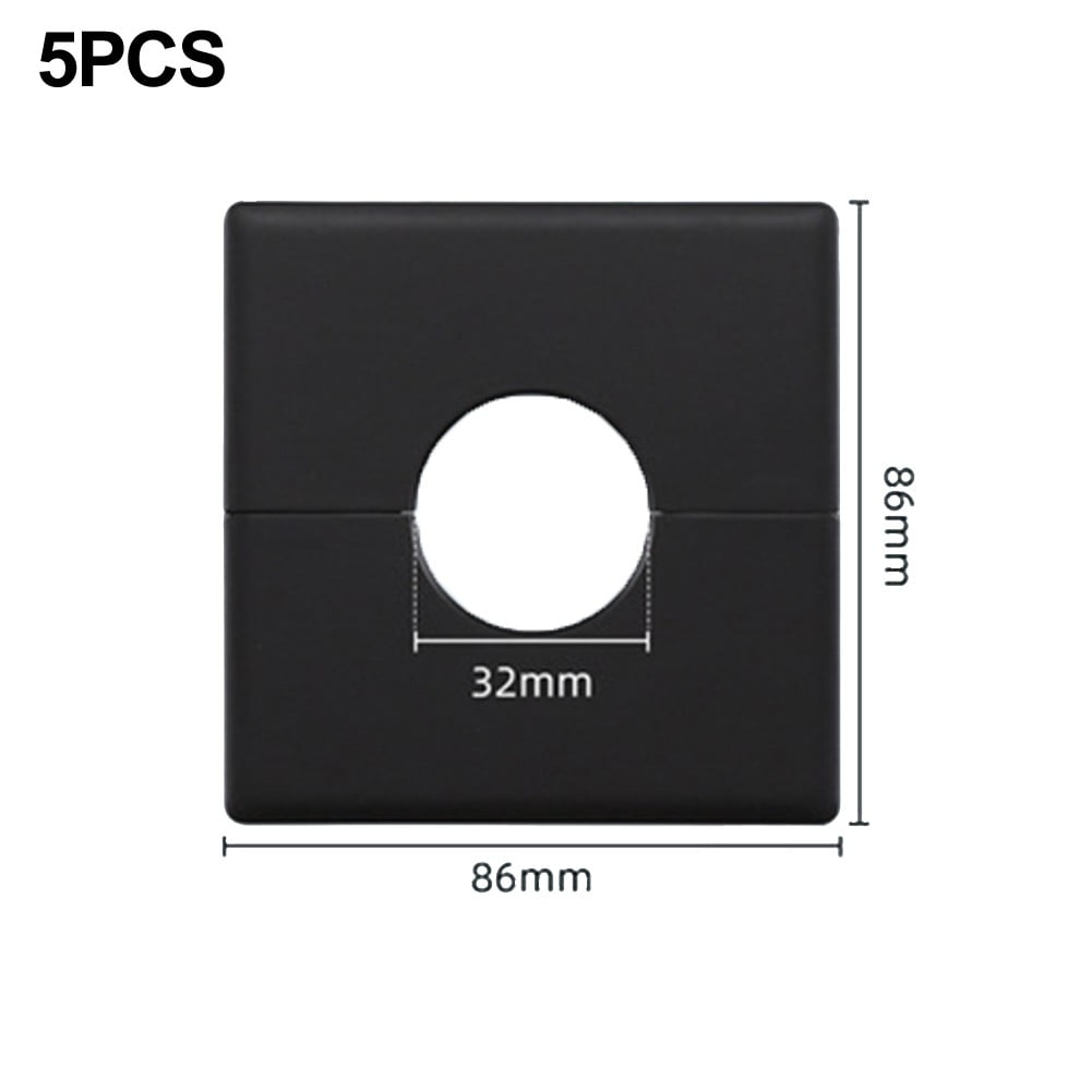 Square Pipe Wall Covers Decorative Trim Shower Pipe Cover Tube ...