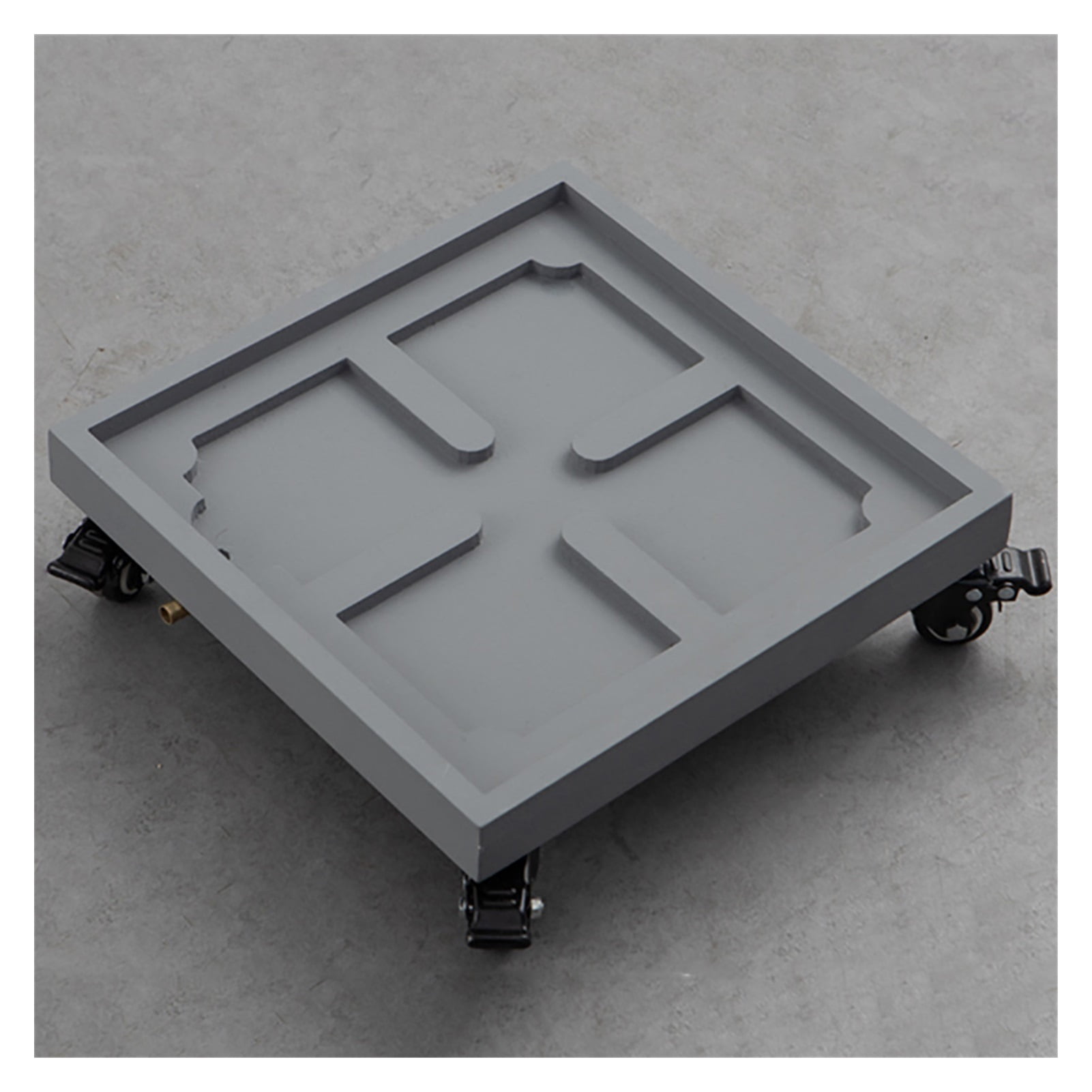 Square Plant Caddy Plant Dolly Planter Caddies with Locking Wheels ...