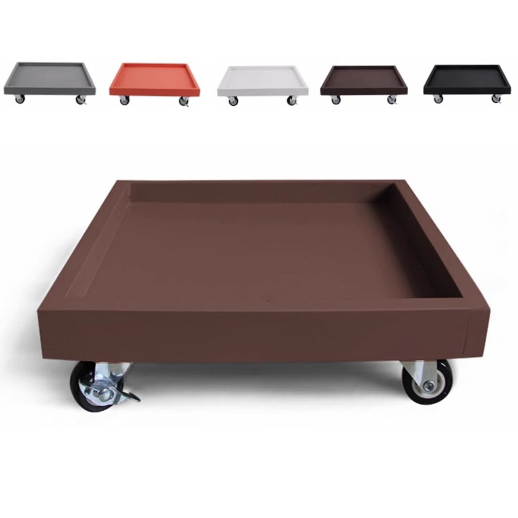 Square Plant Dolly Plant Trolley Flower Pot Mover with Wheels,Heavy ...