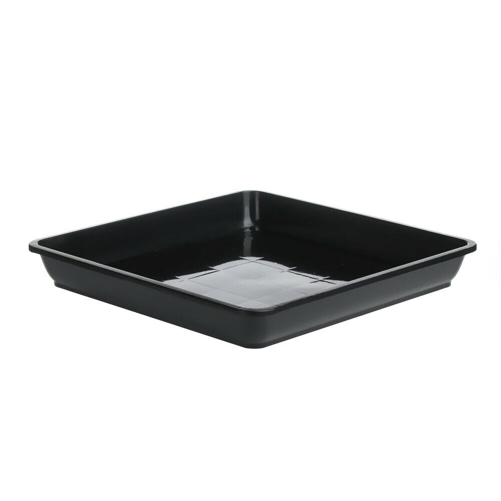 Square Plant Drip Trays Plastic Plant Trays Plant Plate Water Catcher ...