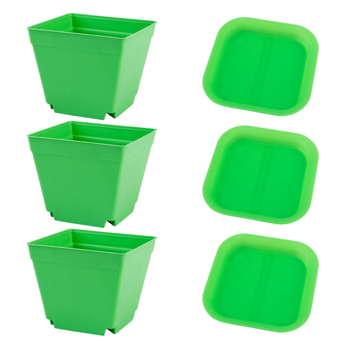 Square Plant Nursery Pot Plant Planter Seedling Transplant Planter with ...
