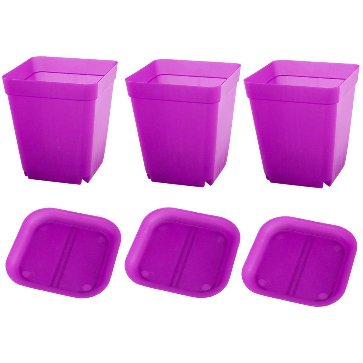 Square Plant Nursery Pot Plastic Plant Nursery Pot Flower Pot Seedling ...