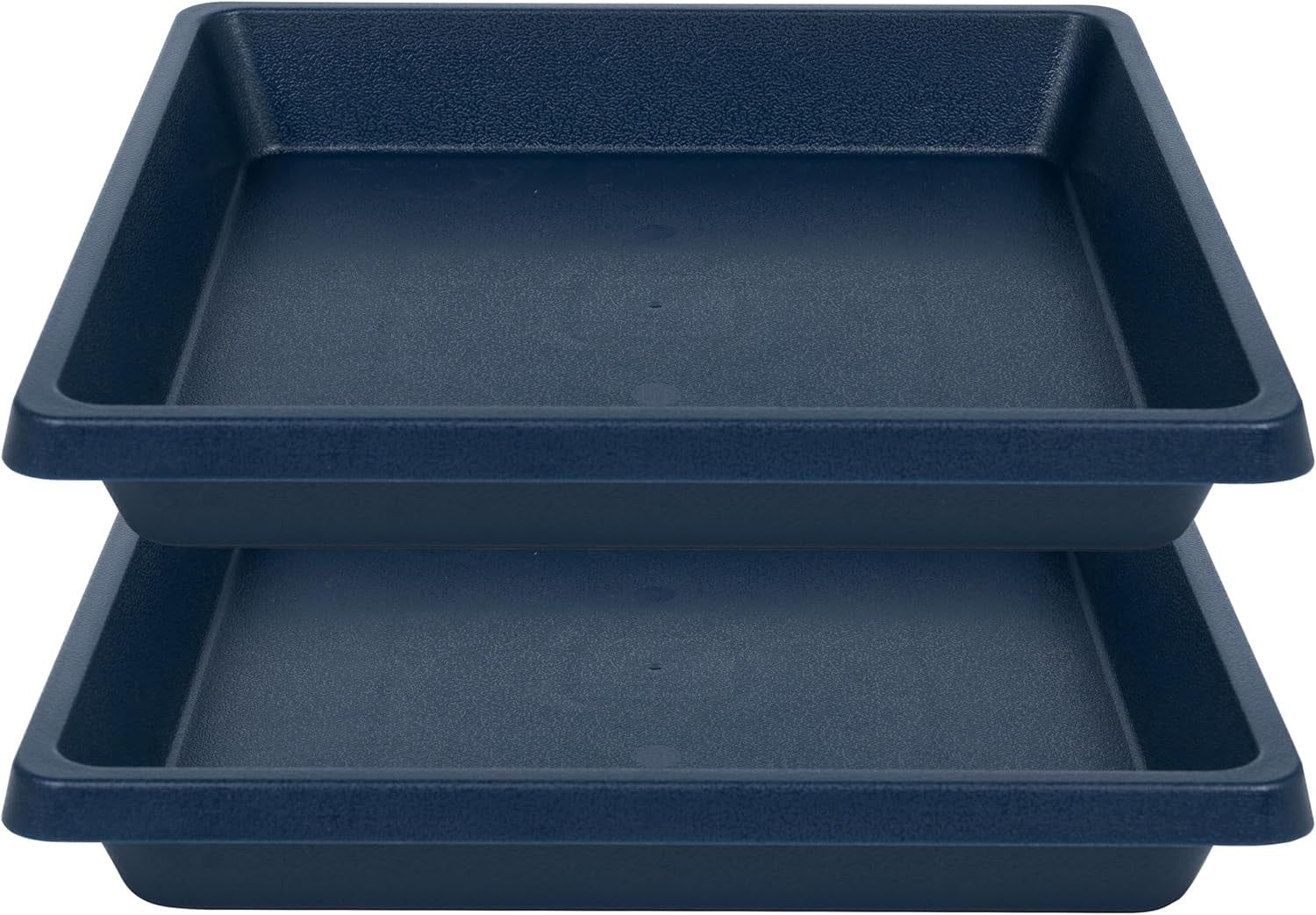 Square Plant Saucer 10 Inch 2 Pack, Plant Drip Trays and Flower Pot ...