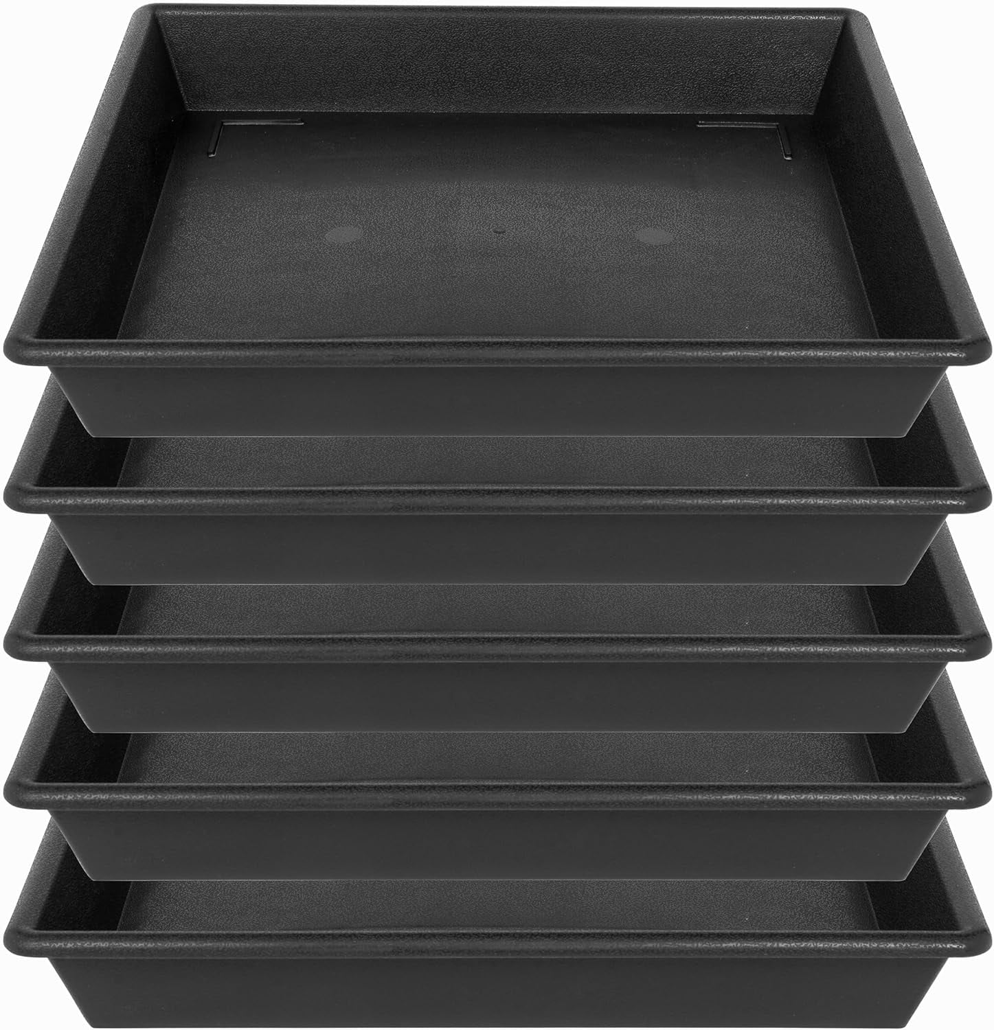 Square Plant Saucer 6 Inch 5 Pack6 8 12 14 16 18 20 Plastic Plant ...