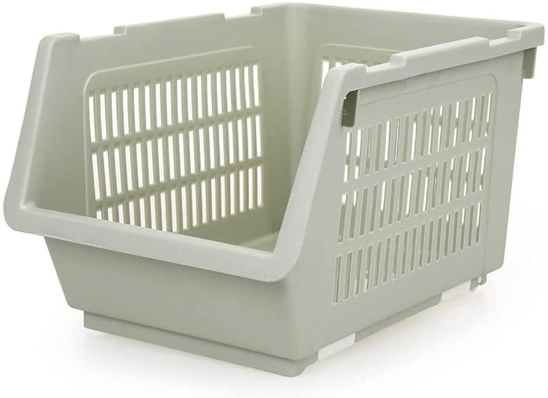 Square Plastic Fruit And Vegetable Storage Basket, Hollow Drain Basket ...