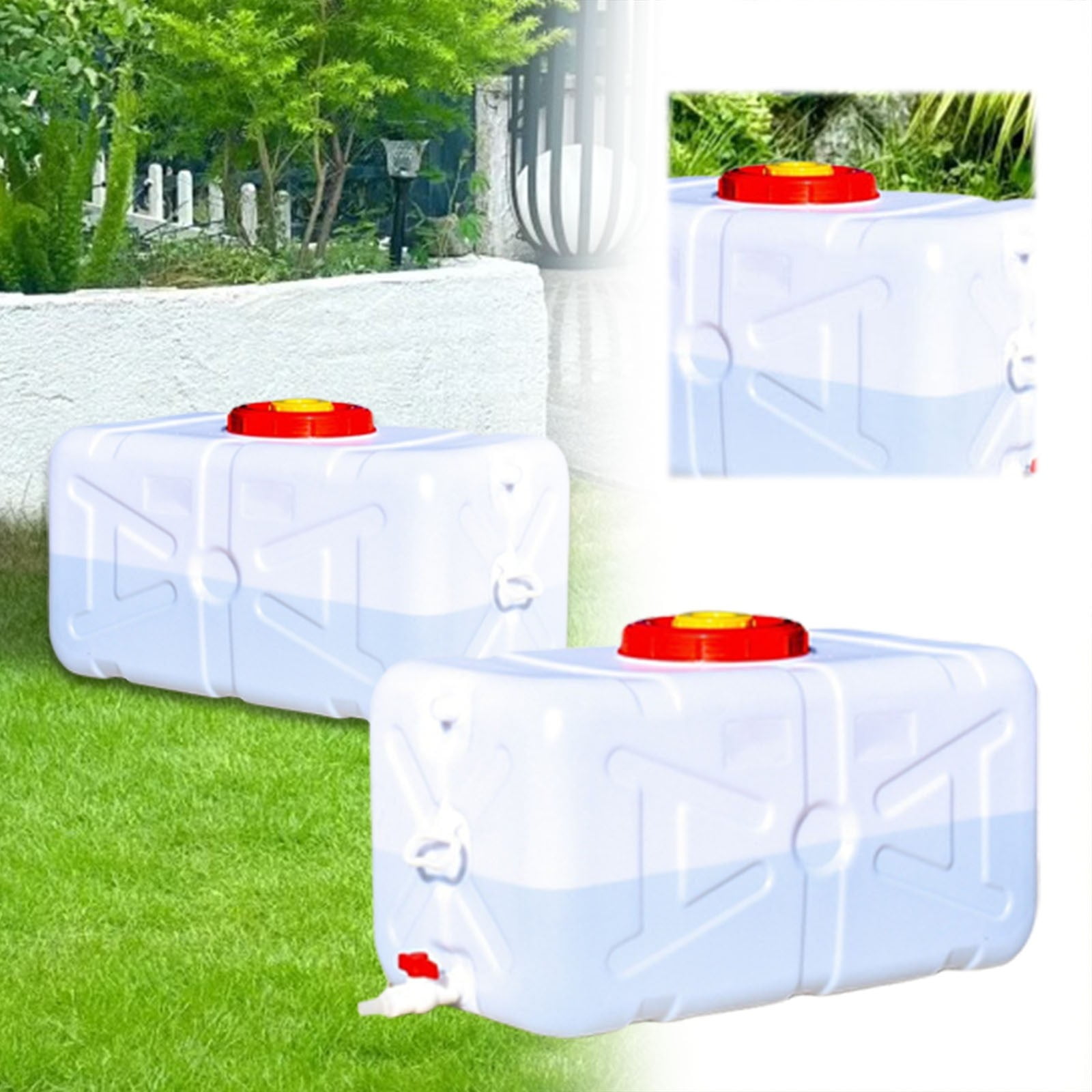 Square Water Storage Tank For Irrigation Supplies Durable Aging Design ...