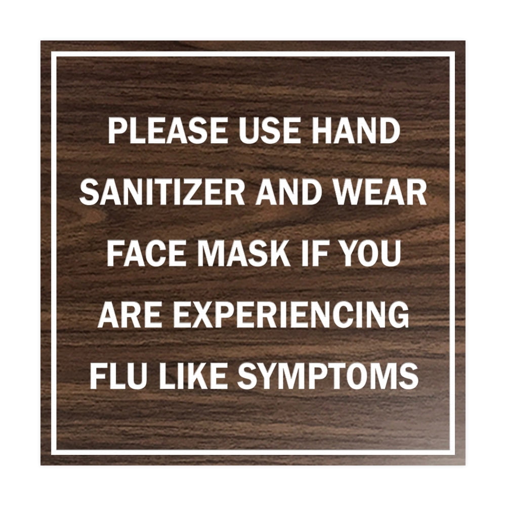 Square Please Use Hand Sanitizer and Wear Face Mask If You Are ...