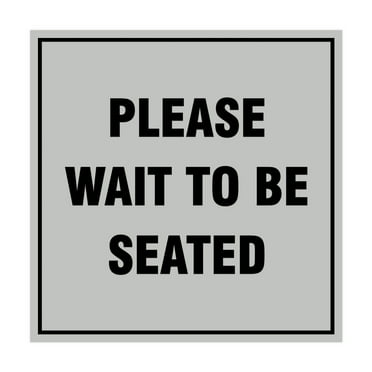 Square Restroom Sign (Ivory/Dark Brown) - Small - Walmart.com