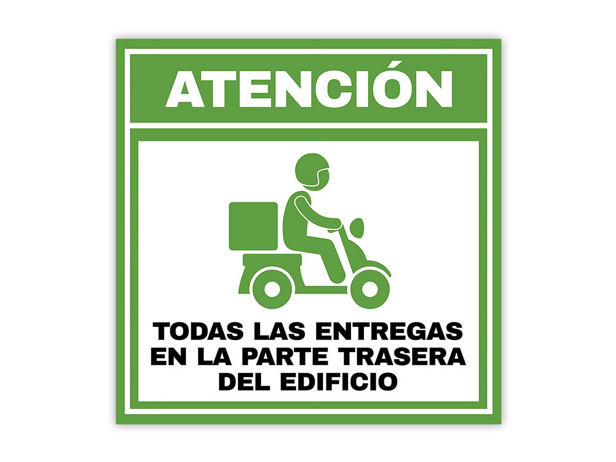 Square Plus Atención Todas Las Entregas En La Parte Trasera Del ...