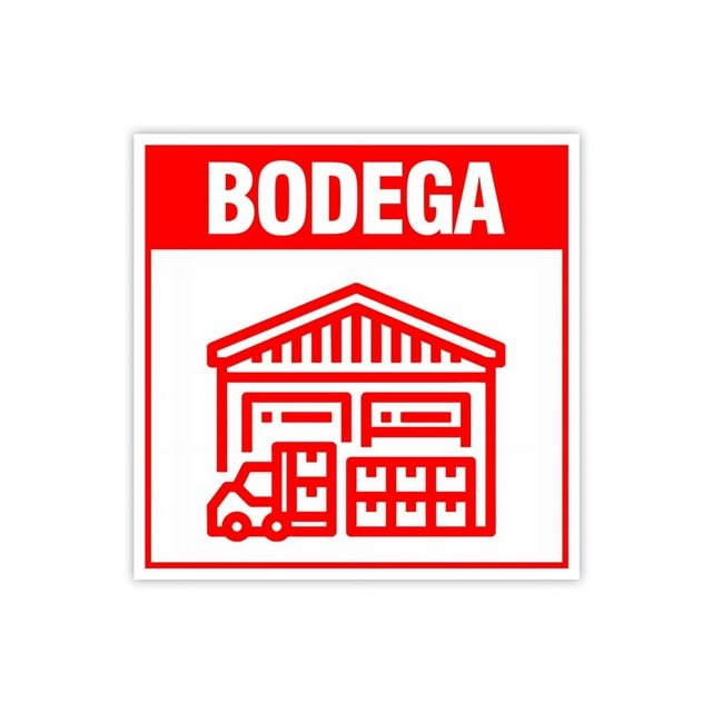 Square Plus Bodega Wall or Door Sign | Spanish | Health & Safety ...