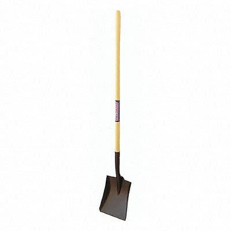 Westward Square Point Shovel,Steel,Yellow 46MP81 - Walmart.com