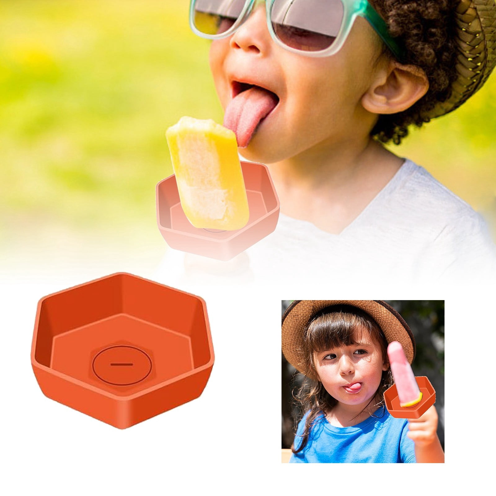 Square Holder for Kids in Summer Durable and Mess - free Easy to Clean ...