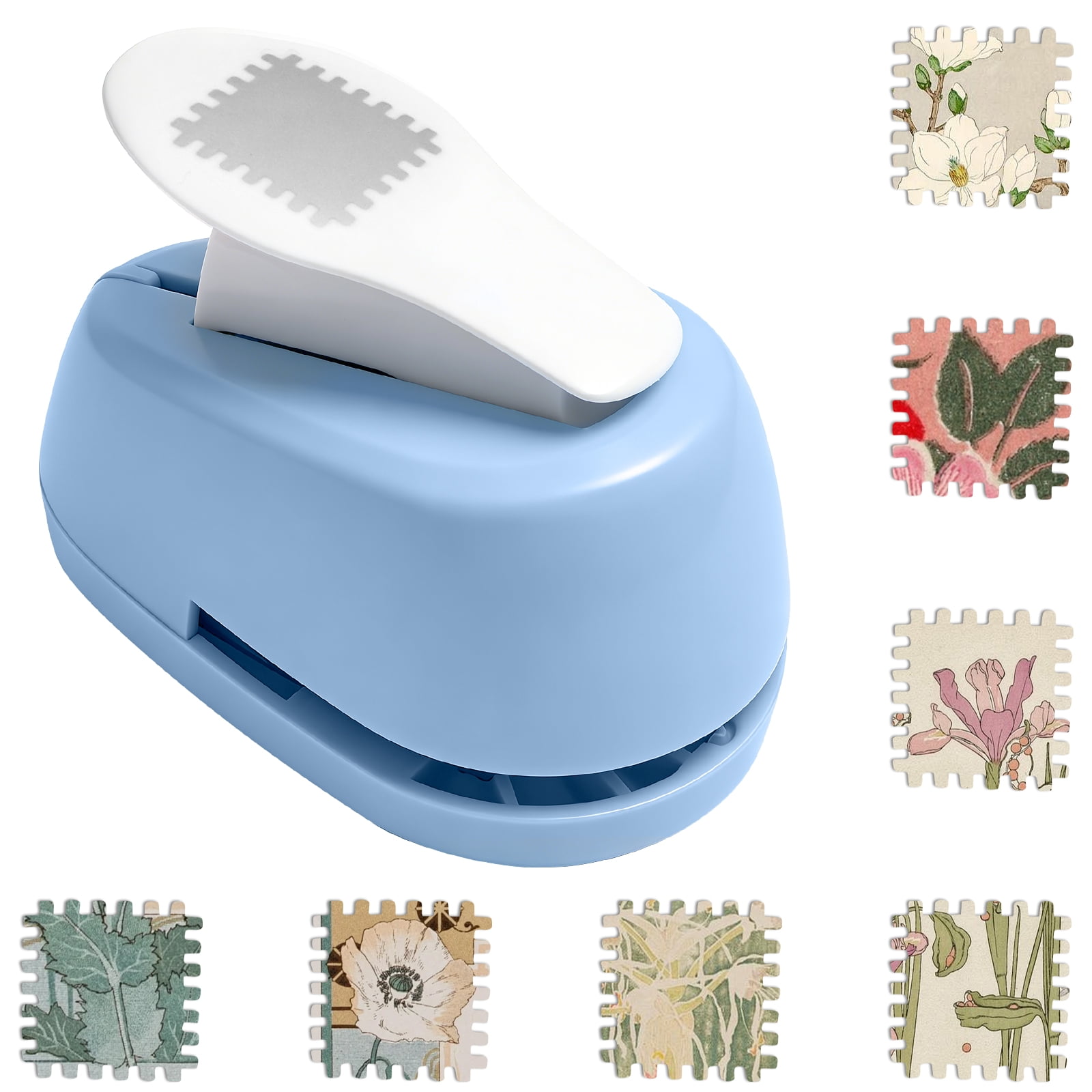 Square Postage Stamp Puncher Portable Stamp Hole Punch Tool Precise ...