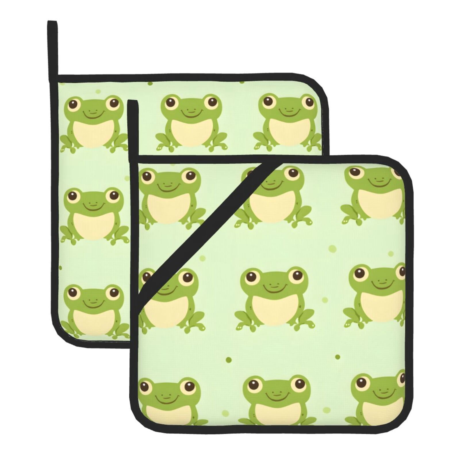 Square Pot Holders Sets 2 Pack, 8x8in Waterproof Heat Resistant Trivet ...