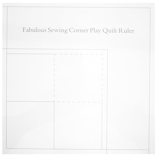 ONAPARTER Square Quilt Ruler Quilting Tools Clear Templates Acrylic ...