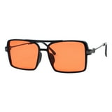 Square Rectangle Sunglasses Men's Vintage Retro Fashion Shades UV400 ...