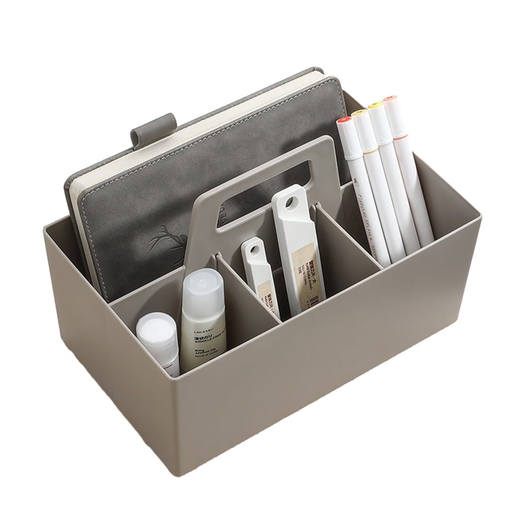 Square Rectangular Stackable Desktop Storage Organizers Divider Basket ...
