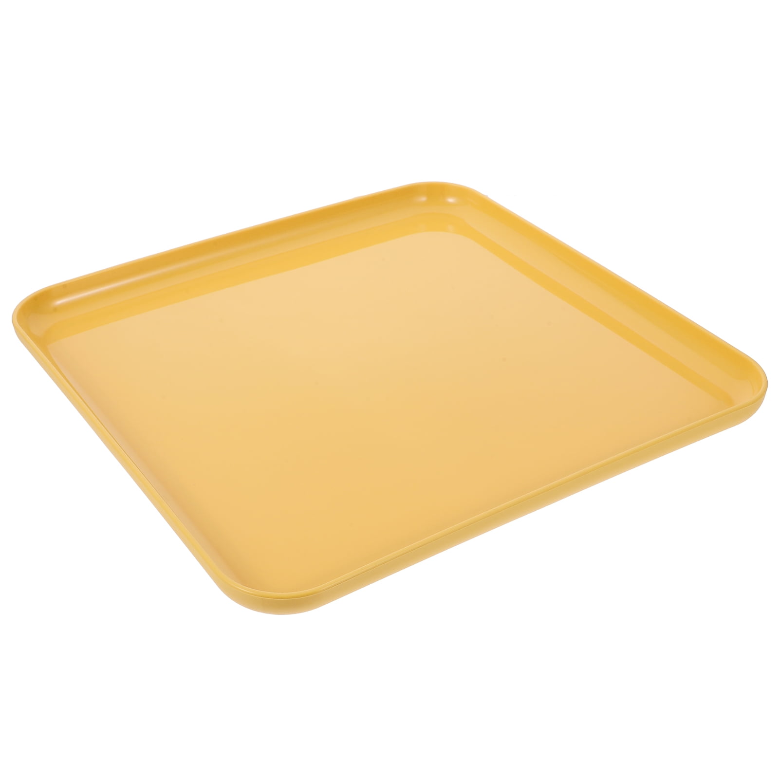 Square Plastic Snack Tray Large Fruit Plate for Restaurant Hotel Use ...