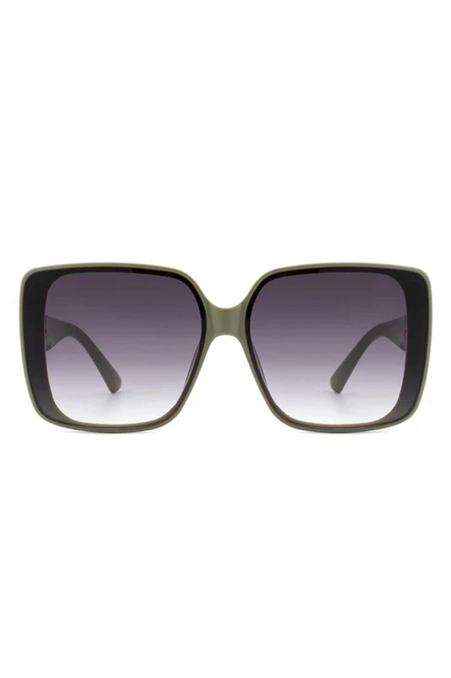 Square Retro Fashion Flat Top Women Sunglasses - Walmart.com
