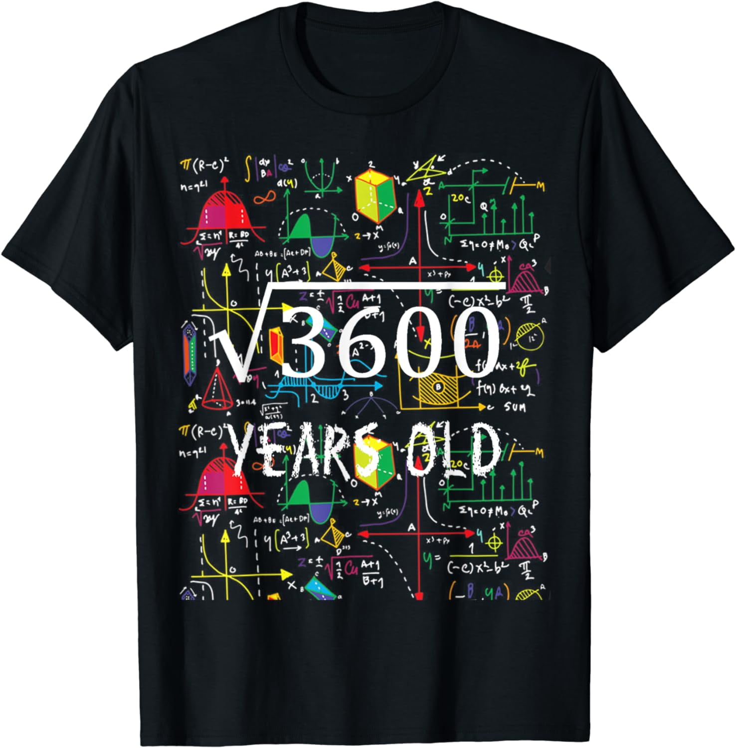 Square Root 60th Birthday 60th Birthday T-Shirt - Walmart.com