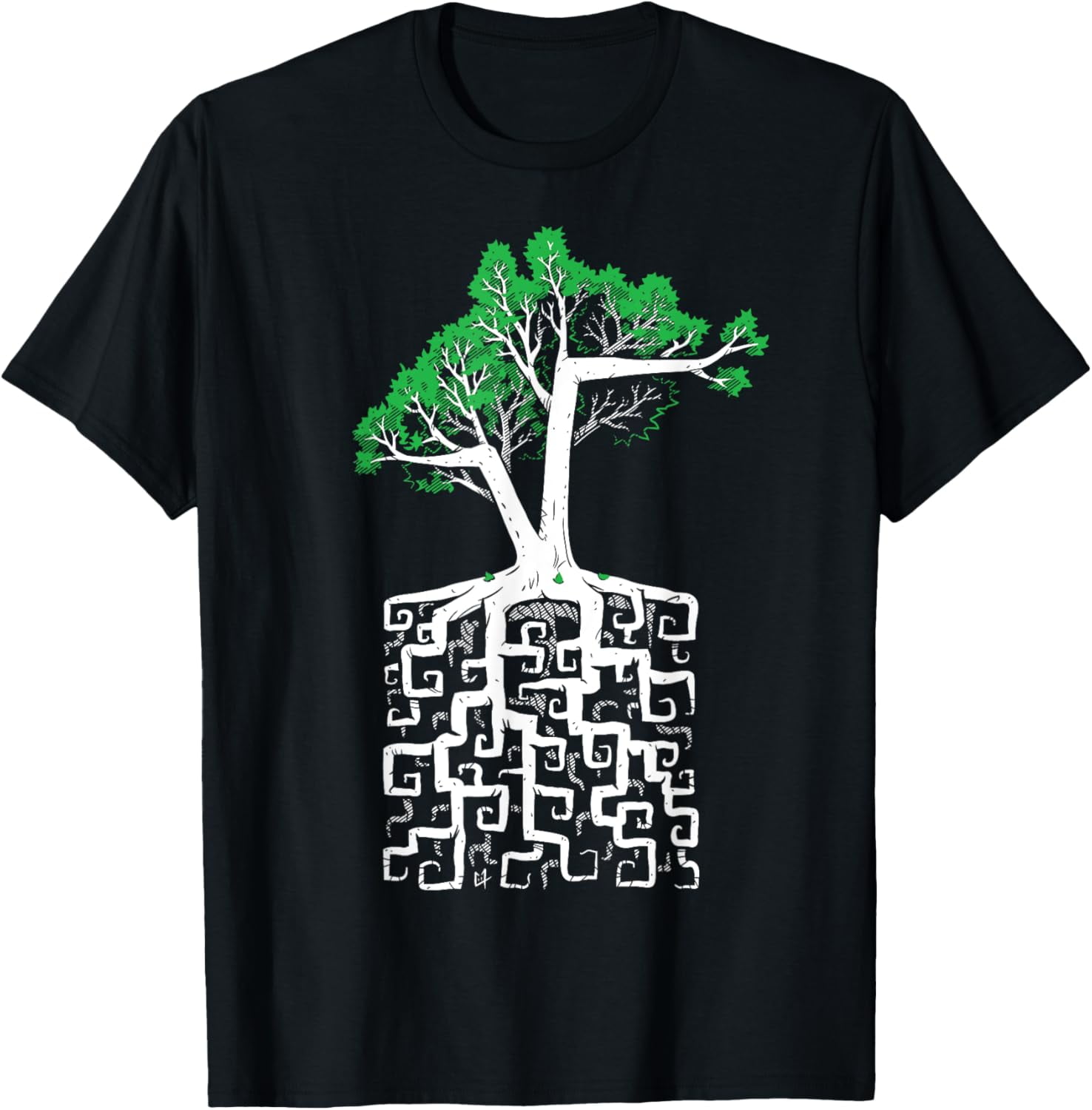Square Root Pun with a Tree and Math T-Shirt - Walmart.com