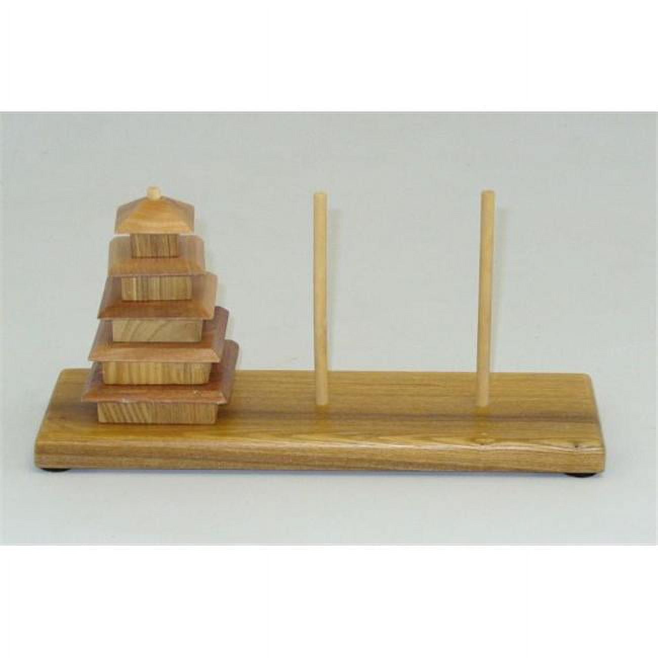 Square Root SQ27 Wooden Pagoda Puzzle - Walmart.com
