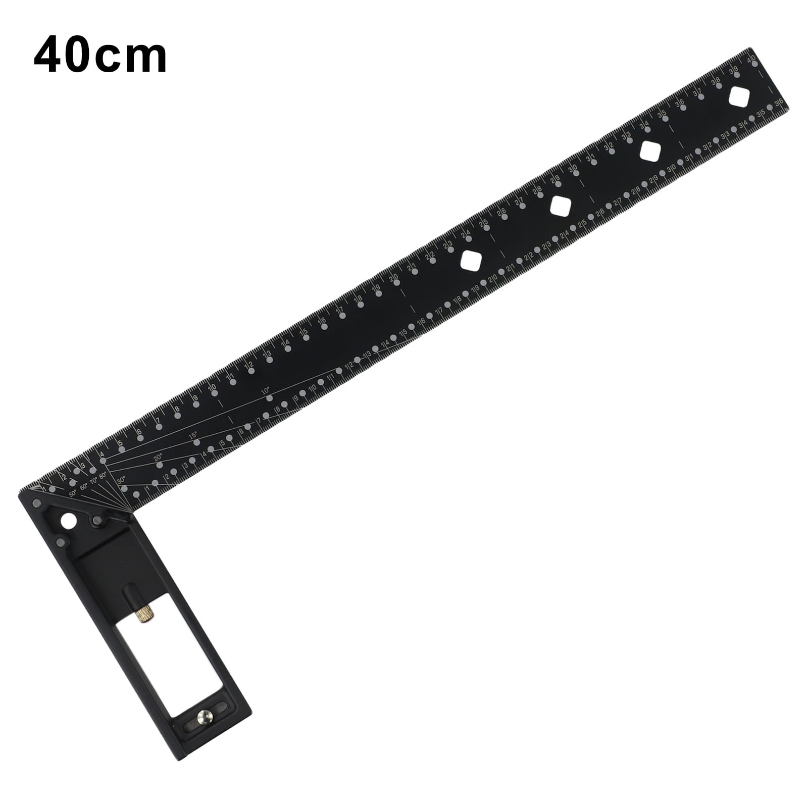 Square Ruler 90-Degree Carpentry Positioning Marking Angle Ruler ...
