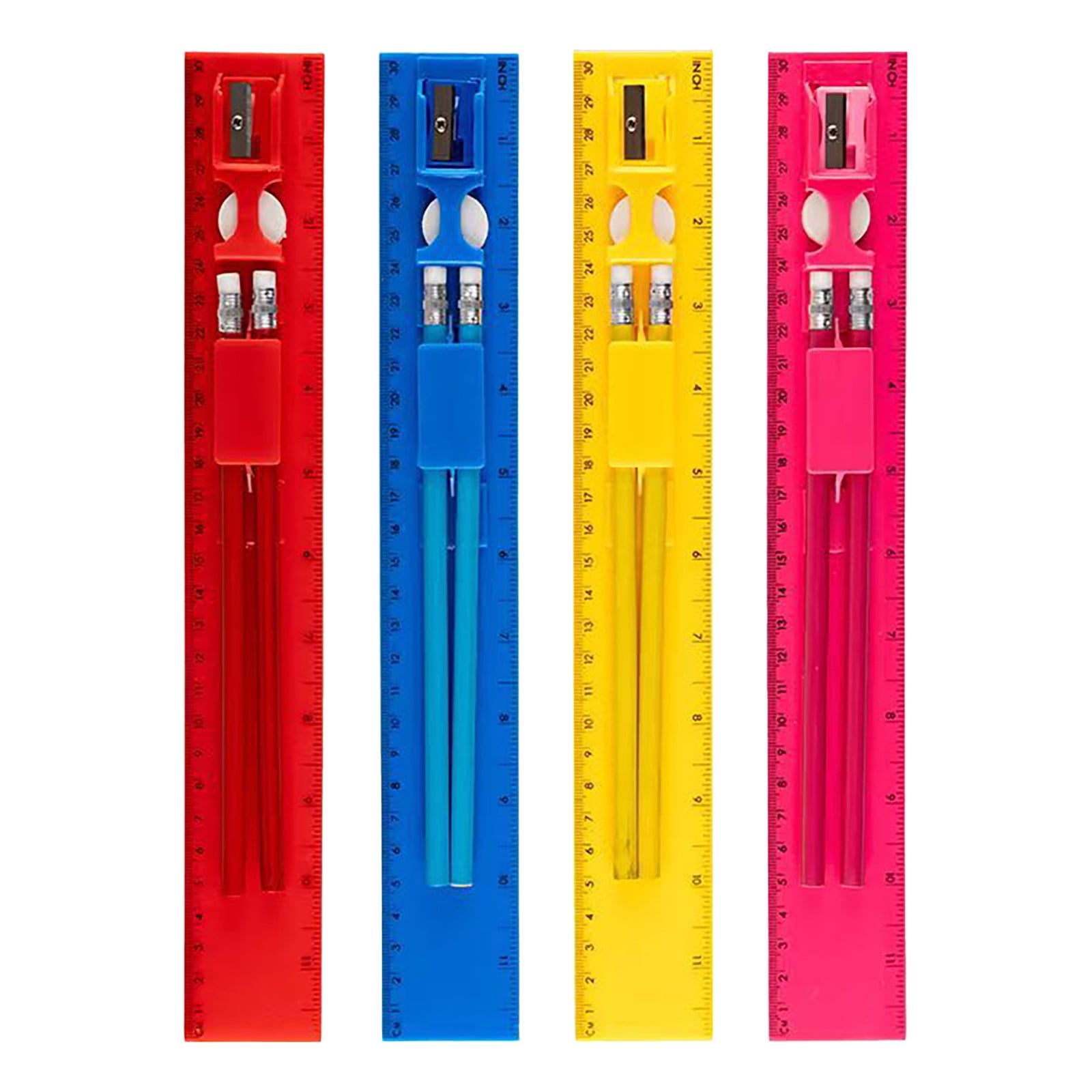 Square Ruler in Store, Tyeign 30Cm Pen Set Ruler Rubber Ruler The ...