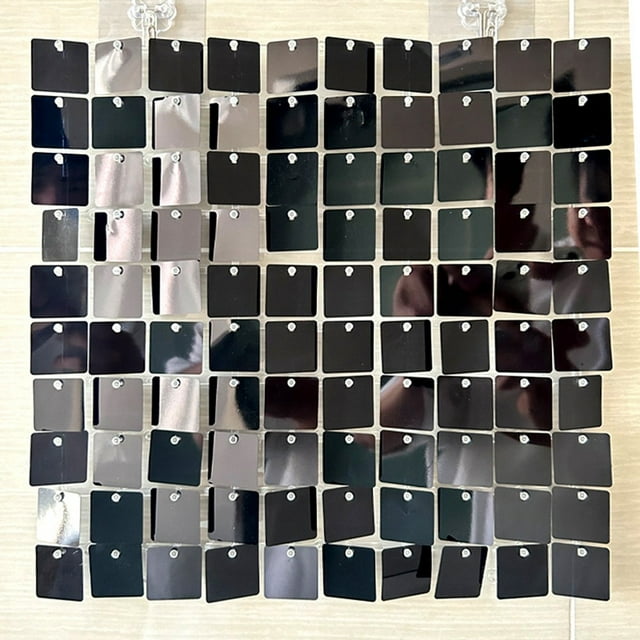 Square Sequin Wall Party Backdrop Wedding Events Decorations Birthday ...