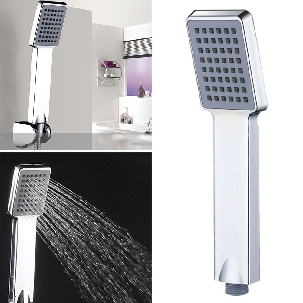 Square Shape Bath Spray Shower Sprayer Head Water Saving Rain ...