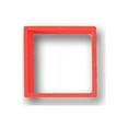 Square Shape Cookie Cutter (4 Inch)- Fast Shipping - Sharp Edges ...