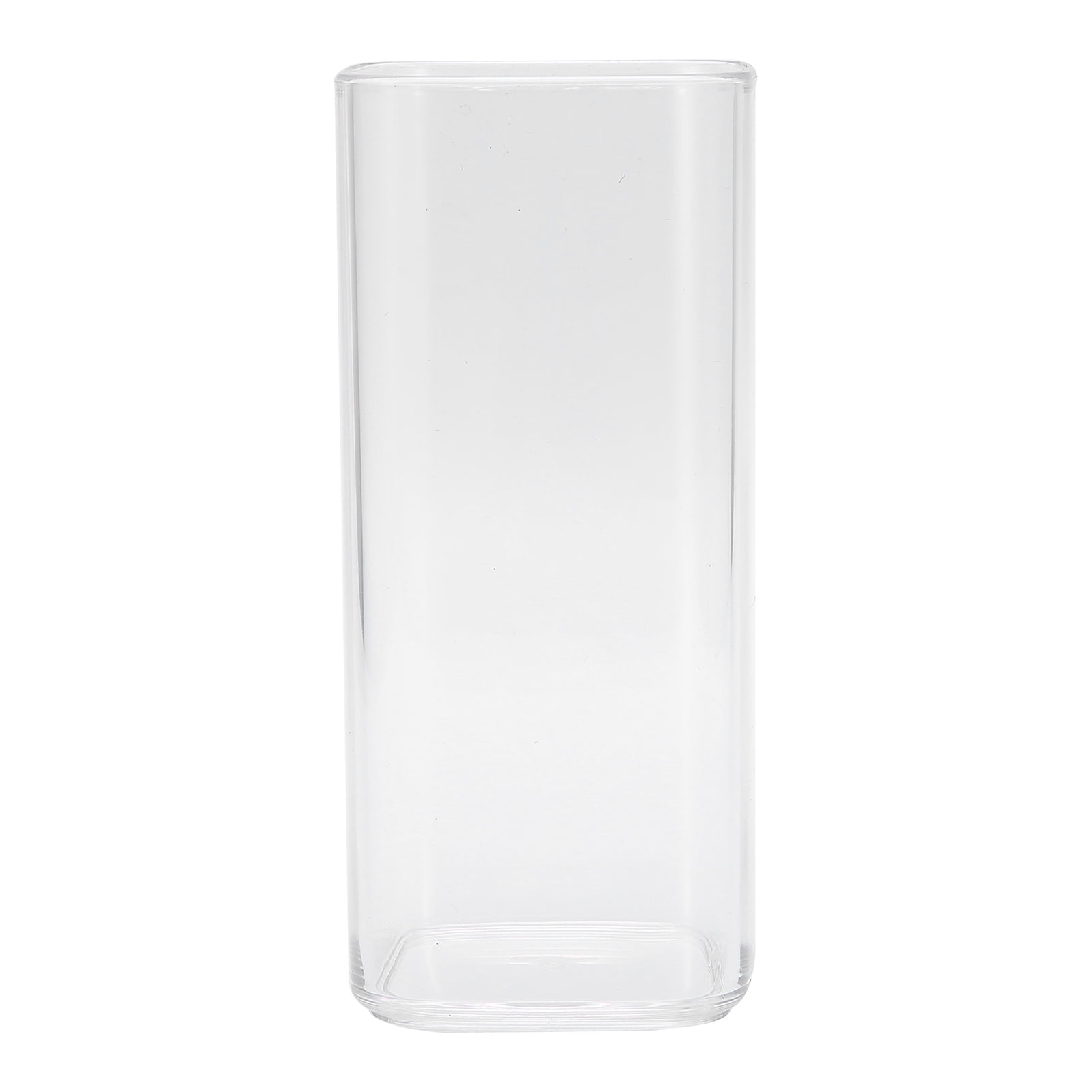 Square Shape Drinking Glasses, Clear Glassware For Everyday Use And ...