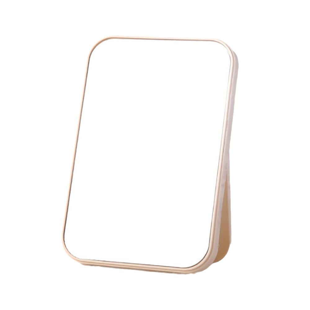 Square-Shape Hand Mirror Held Vanity Fold Mirror Standing Dresser ...