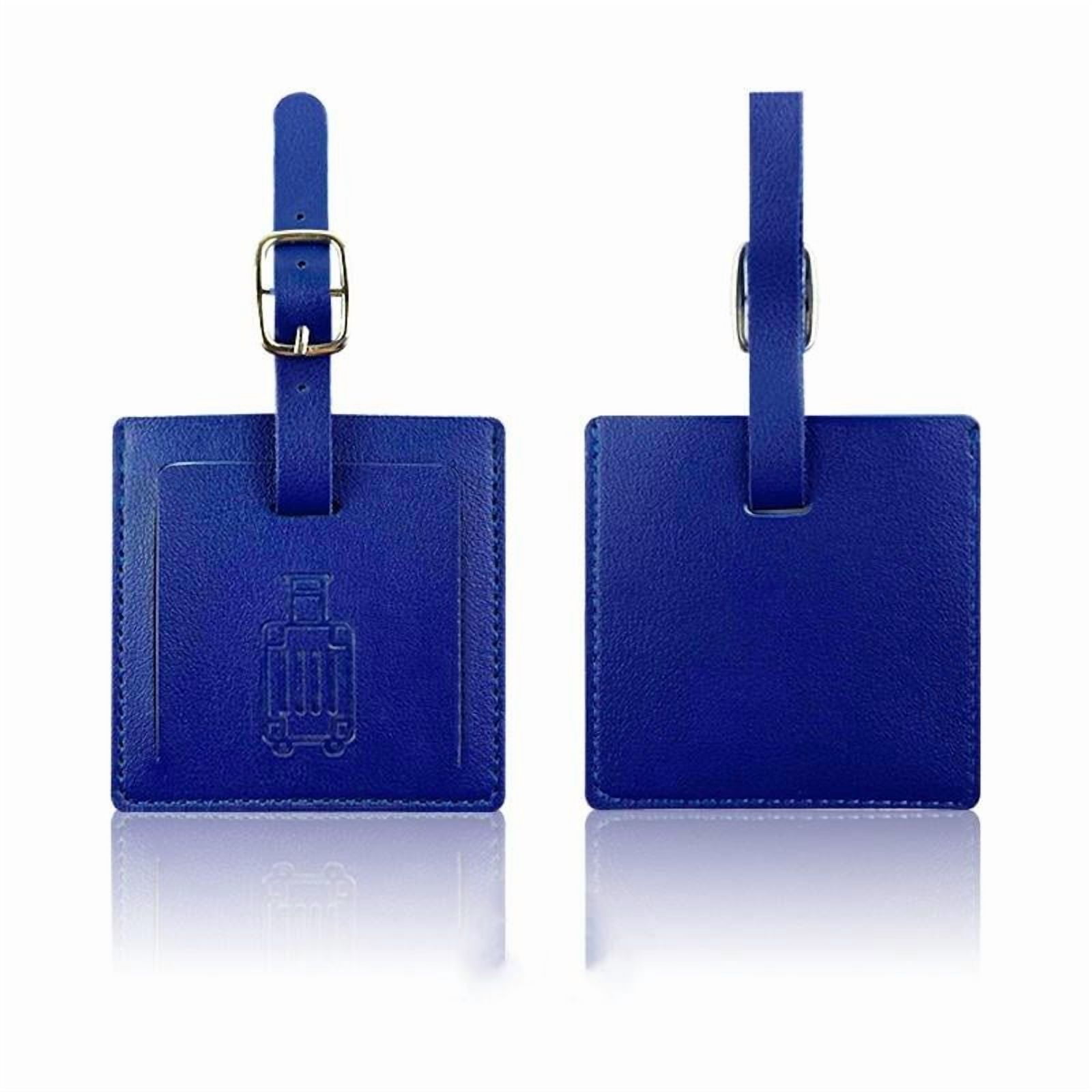 Square Shape PU Luggage Tag Boarding Pass Information Card Aircraft ...